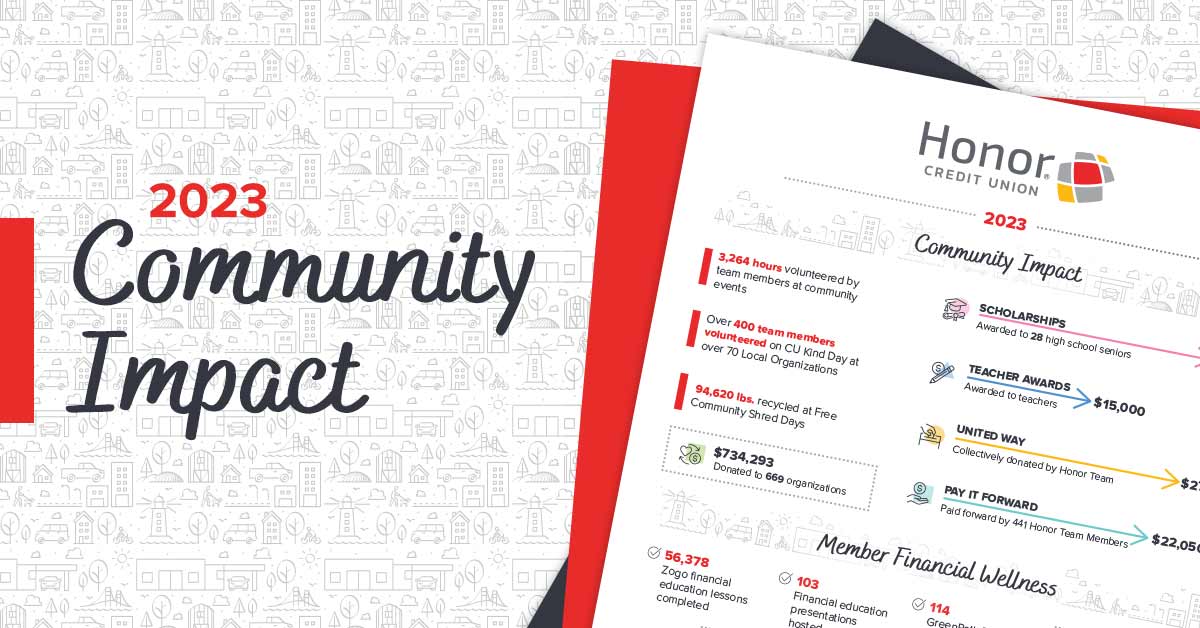 Honor Releases 2023 Community Impact Report | Honor Credit Union